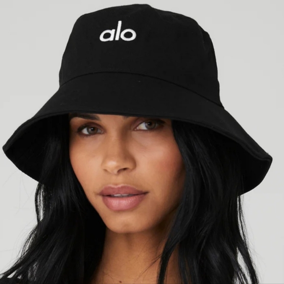 ALO Yoga | Accessories | Alo Black Bucket Hat | Poshmark